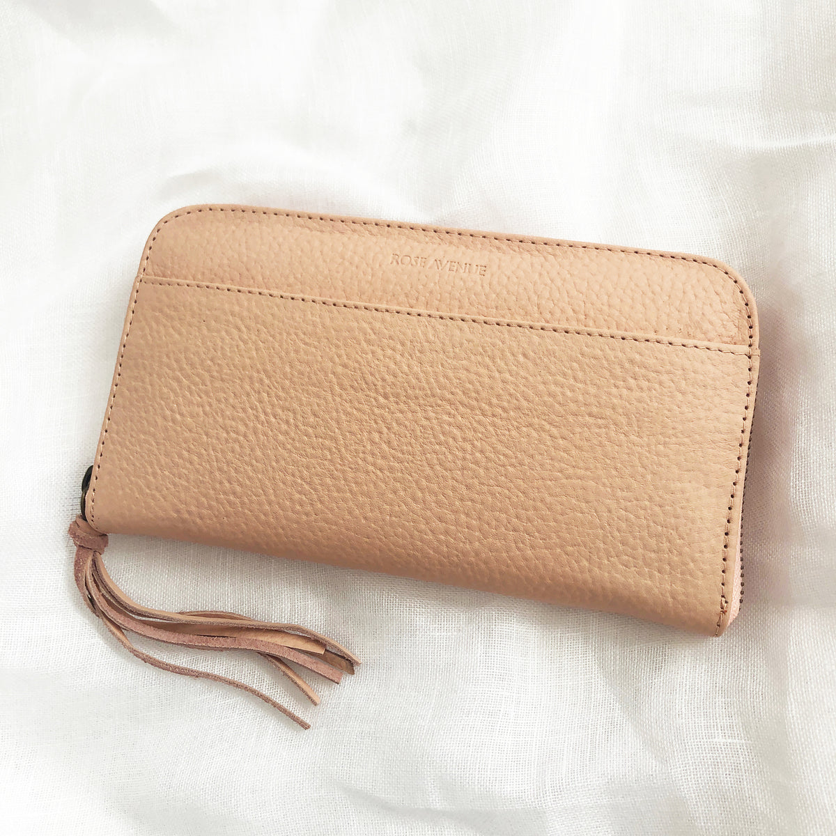 Rose Avenue Leather Pouch Wallet – Tesori Bellini