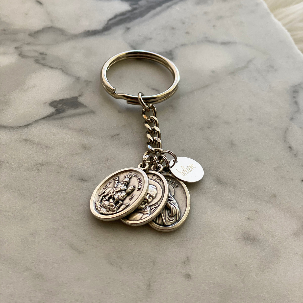Holy Trinity Keyring – Tesori Bellini