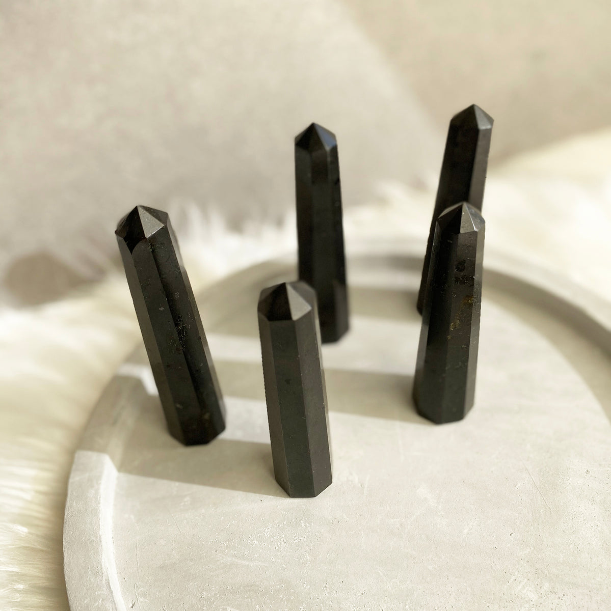 Black Tourmaline Tower – Tesori Bellini