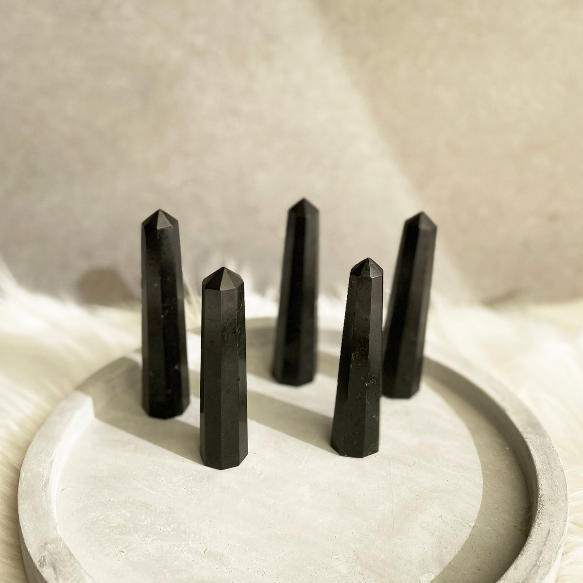 Black Tourmaline Tower – Tesori Bellini